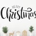 Merry Christmas Vinyl Decals for Walls, Holiday Wall Decor, Christmas ...