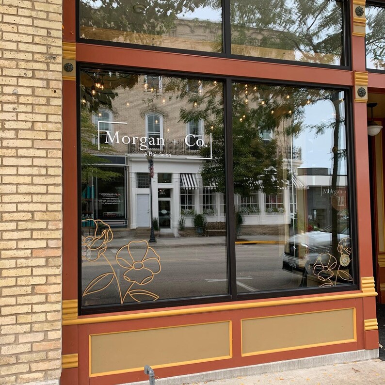 Store Front Window Decals Store Window Graphics Business - Etsy
