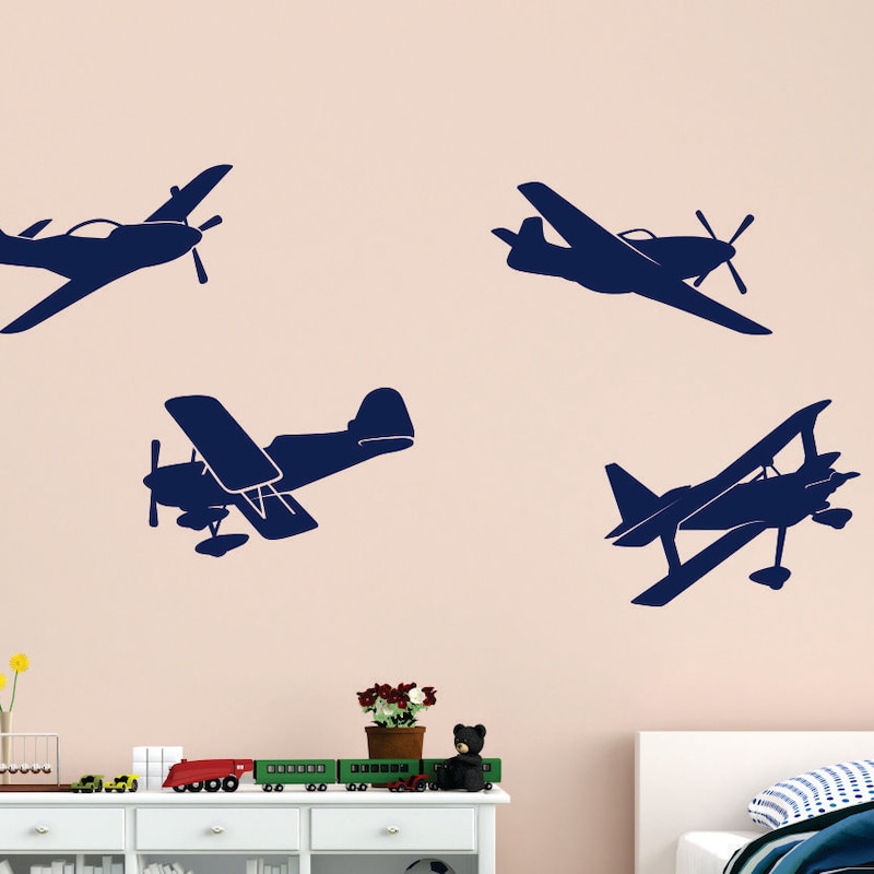 Plane Wall Decal - Etsy