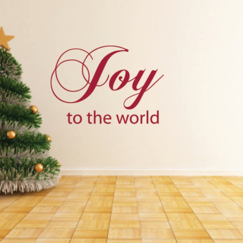 Joy Wall Decal - Etsy