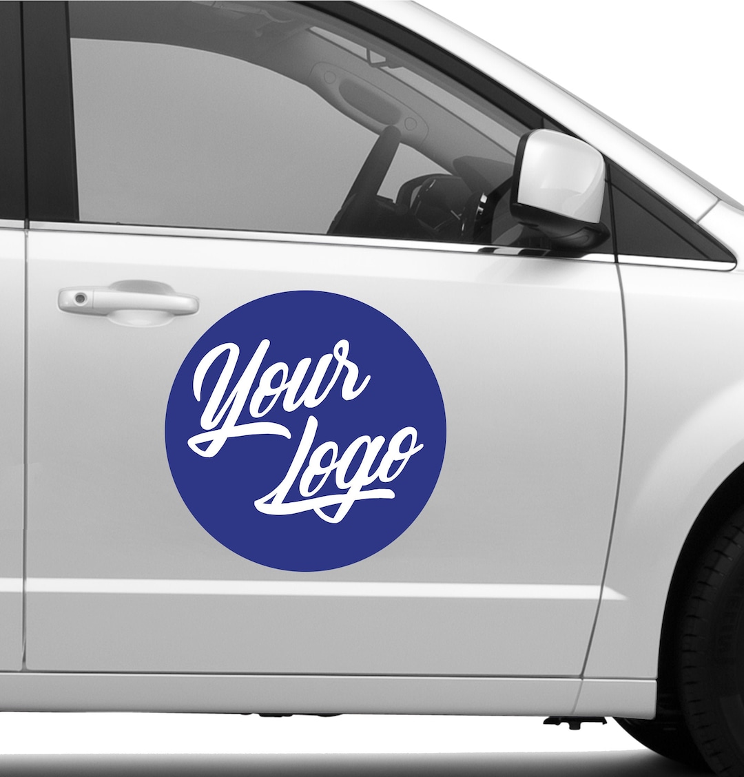 Custom Logo Vehicle Decal, Logo Car Decals, Outdoor Printed Logo ...