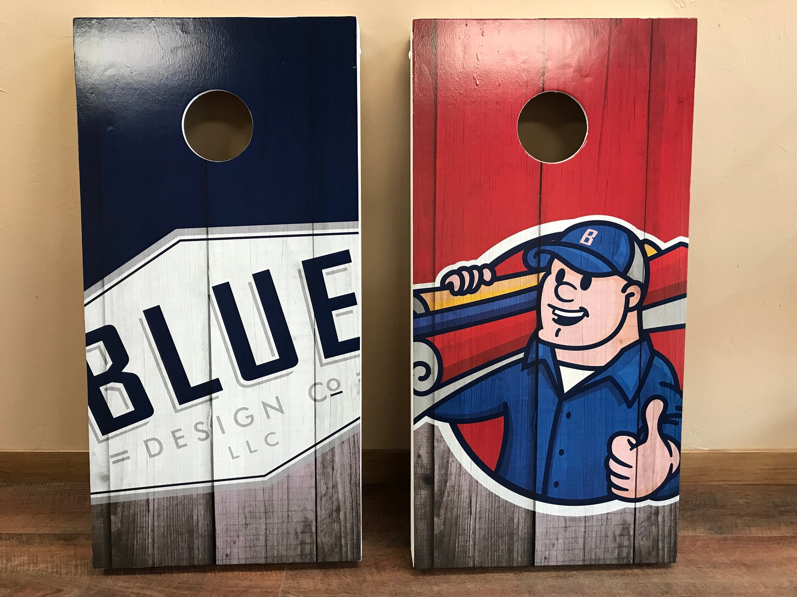 Custom Corn Hole Wraps, Company Logo Corn Hole Wrap, Wedding Corn Hole ...