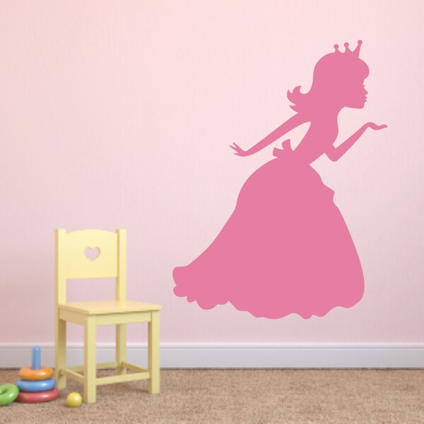 Princess Wall Decal - Etsy