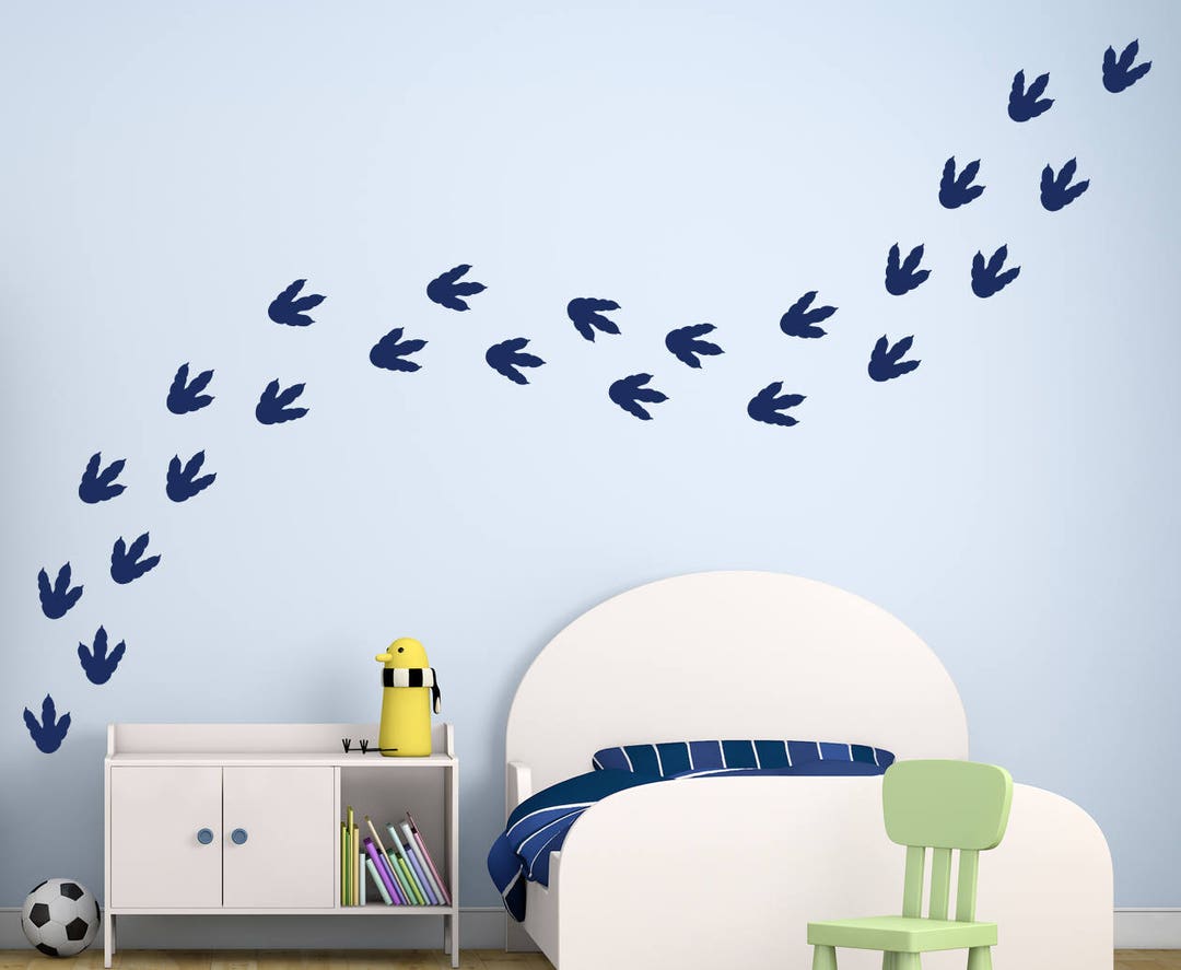 Dinosaur Tracks Wall Decals - Dinosaur Wall Decals - Dinosaur Tracks ...