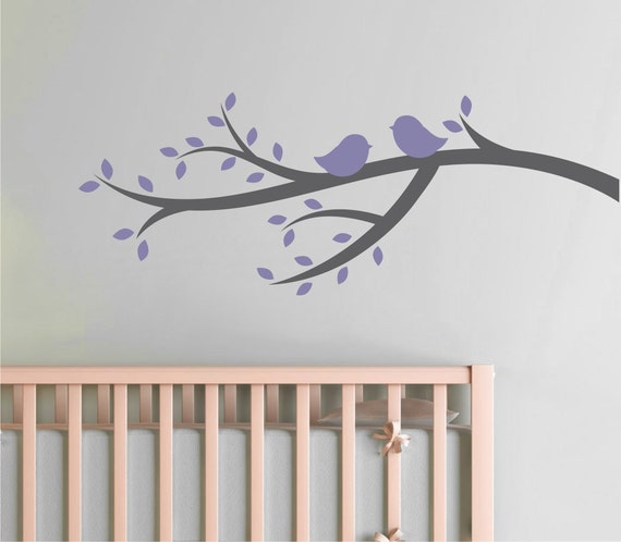 Tree Branch Wall Decals Tree Branch Birds Decals Kids Room - Etsy