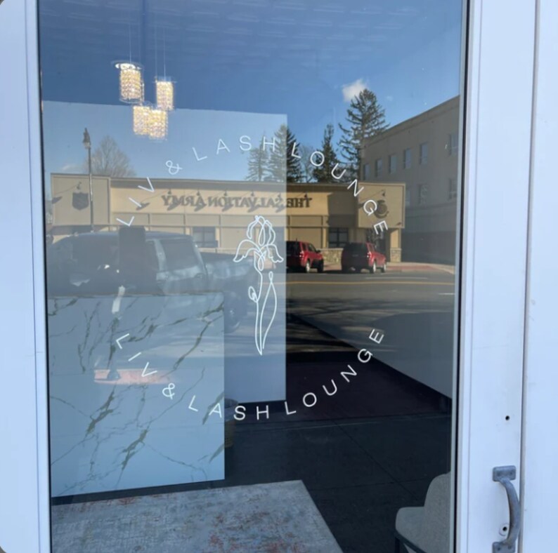 Customizable Boutique Sign Decal / Customizable Window Decal ...