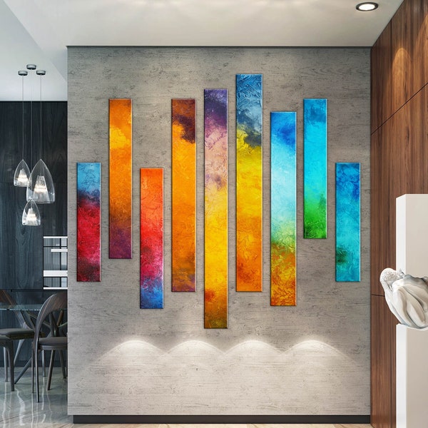 Abstract Foyer Wall Art - Etsy UK
