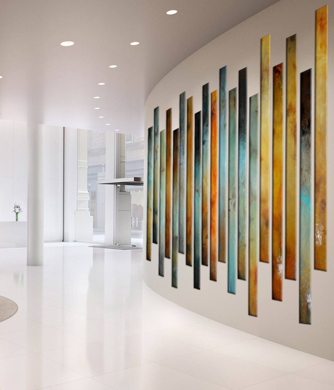 Medical Office Art, Office Art for Men, Art for Lobby, Extra Large ...