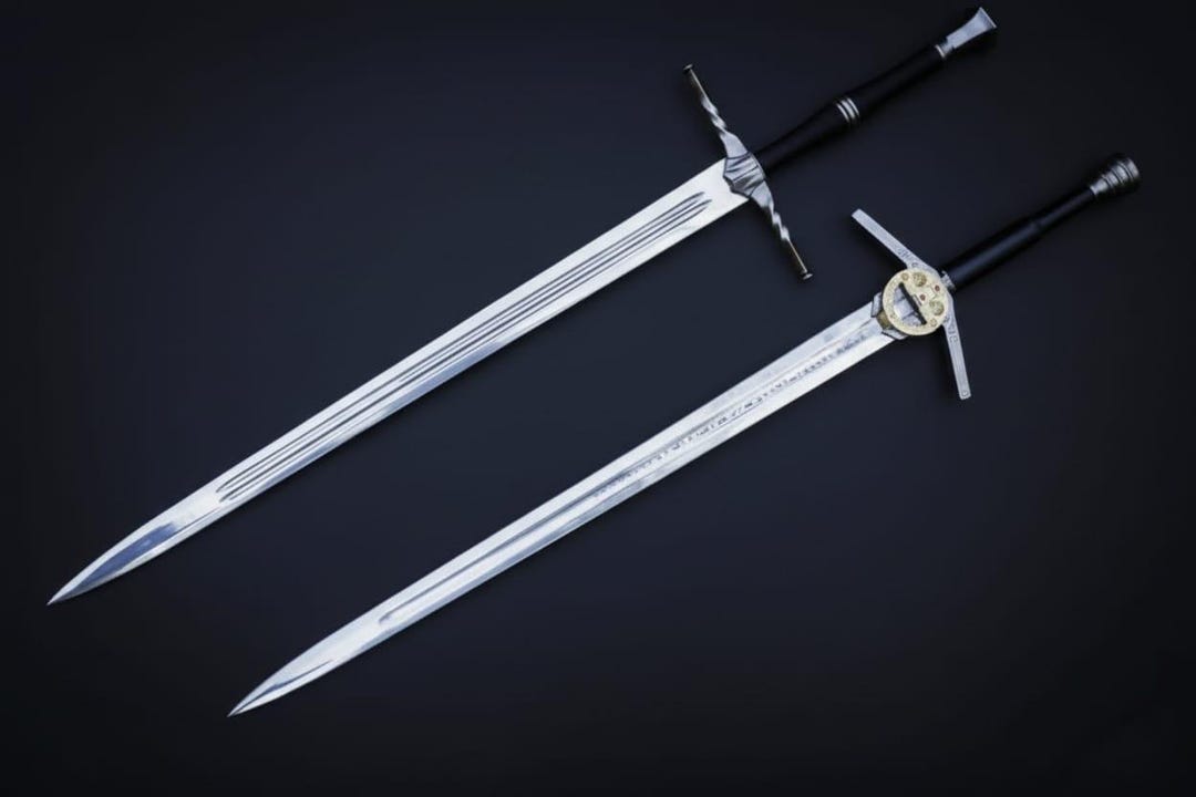Handmade Geralt of Rivia Aerondight Sword: Stainless Steel Witcher ...