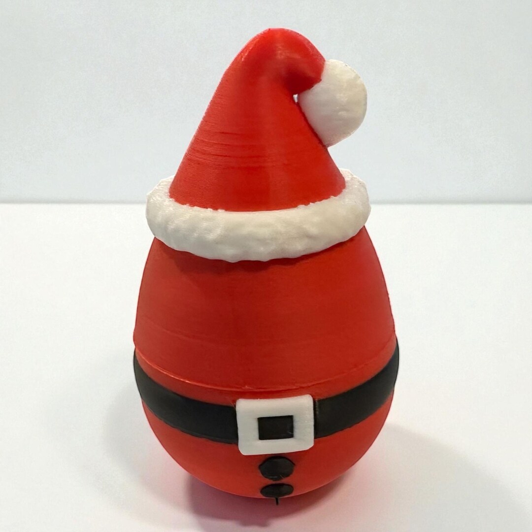 Christmas Santa Twist off Top Container - Etsy