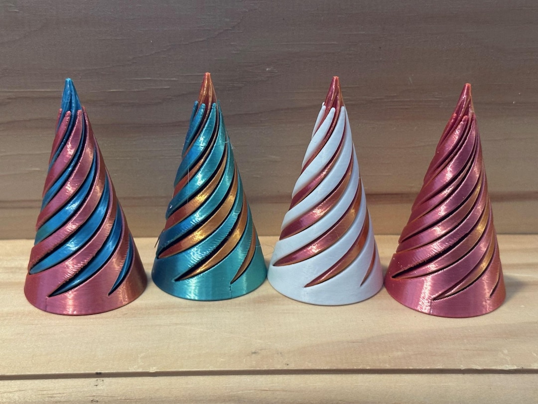 3D Printed, Spiral Vortex Fidget, Fidget Toy, Kids Fidget, Fidget Gift ...