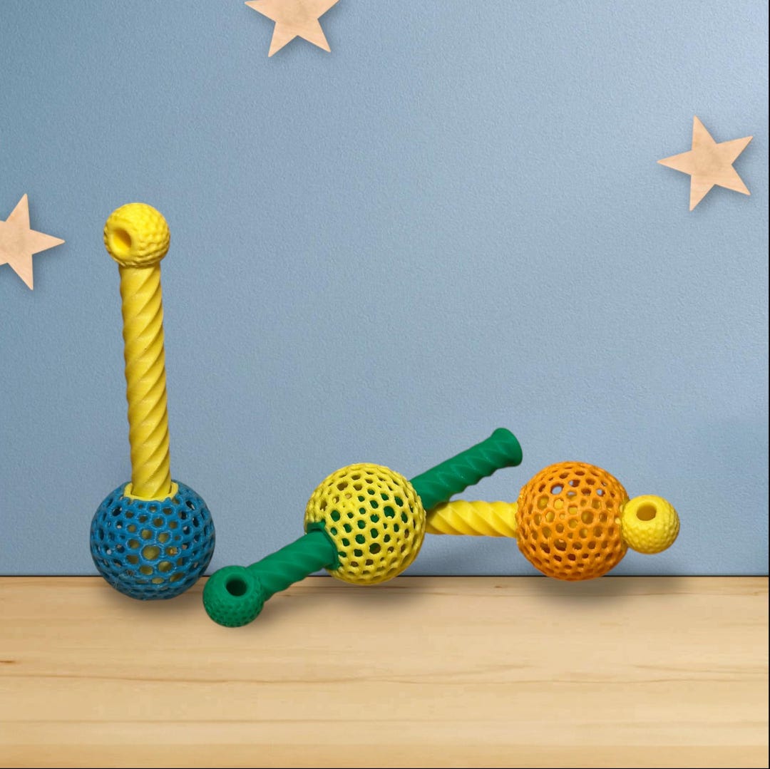 Spiral Ball Drop Fidget Toy, Sensory Motor, Fine Motor, Various Color ...
