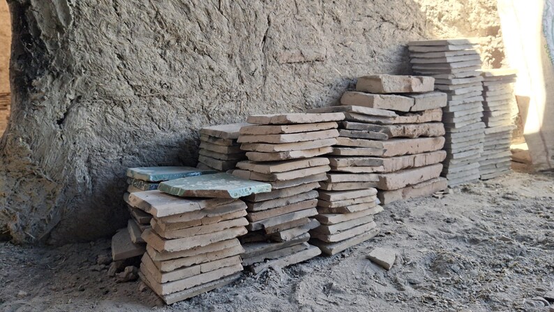 Handmade Glazed Earth Zellige Tiles 4x4 – Moroccan Beige Ceramic Tile ...