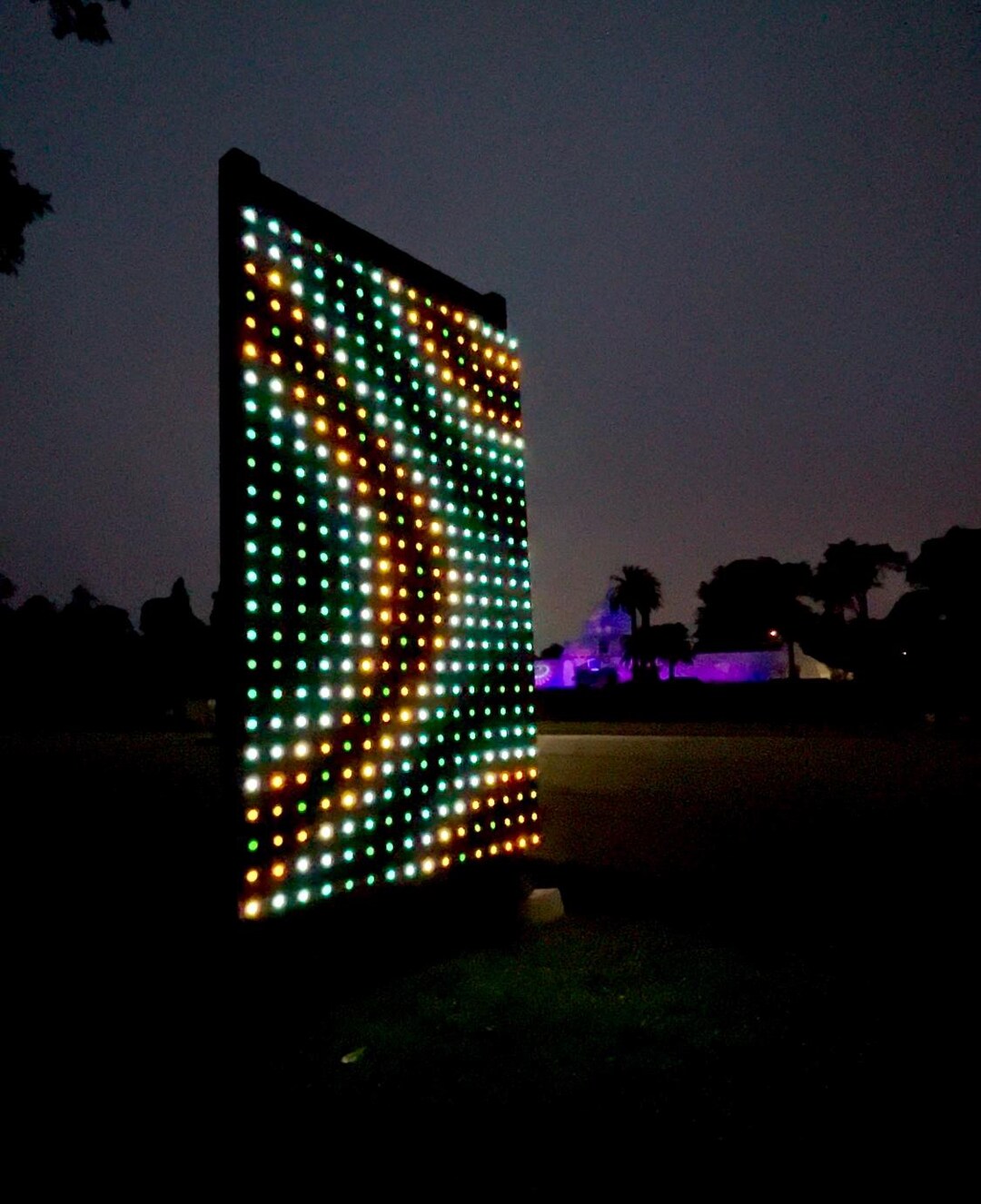 Portable Roll-up LED Display – Weatherproof, Outdoor-ready Light Panel ...