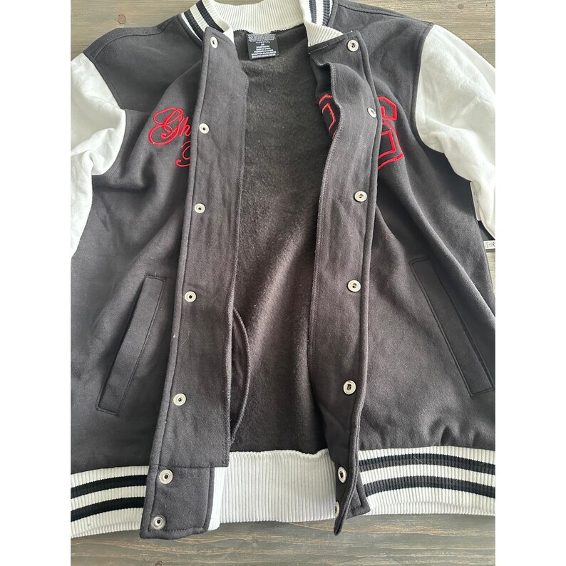 Ghost Face Scream Horror Halloween Varsity Jacket Embroidered Adult ...