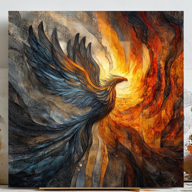 Indian Phoenix Rising - Etsy UK