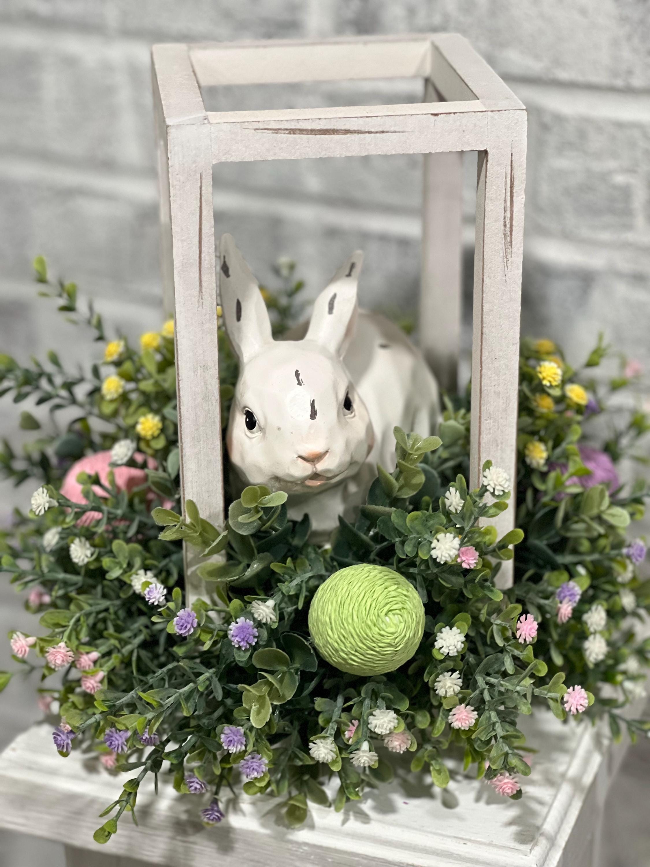 Easter Bunny Flower Arrangement - Etsy
