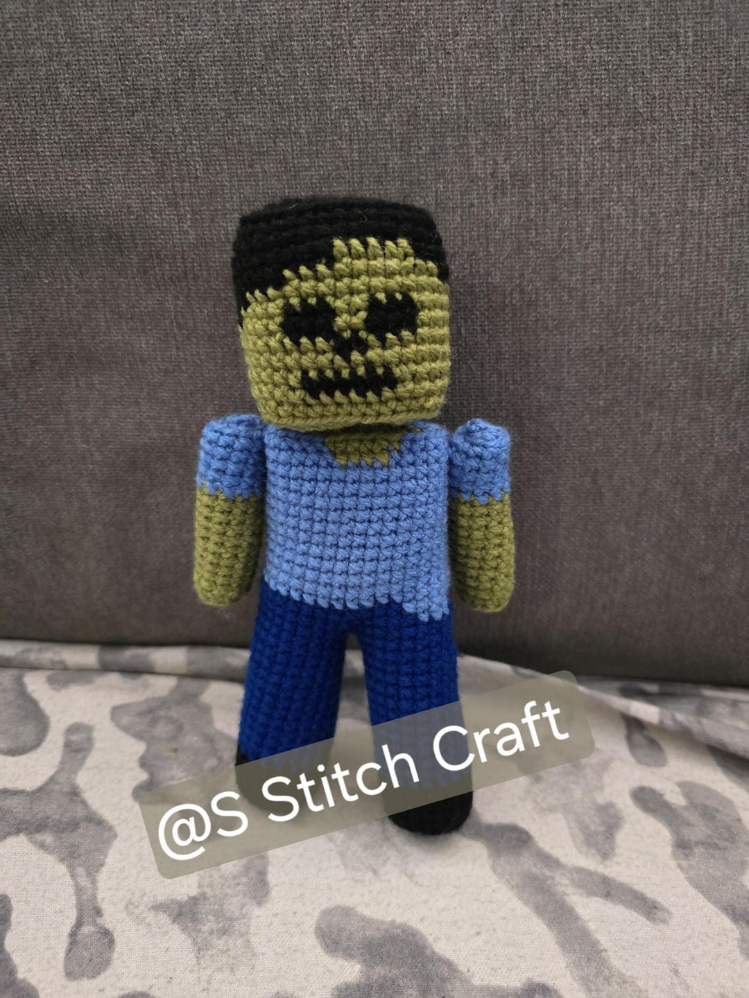 Crochet PATTERN: Cubed Zombie Child - Etsy
