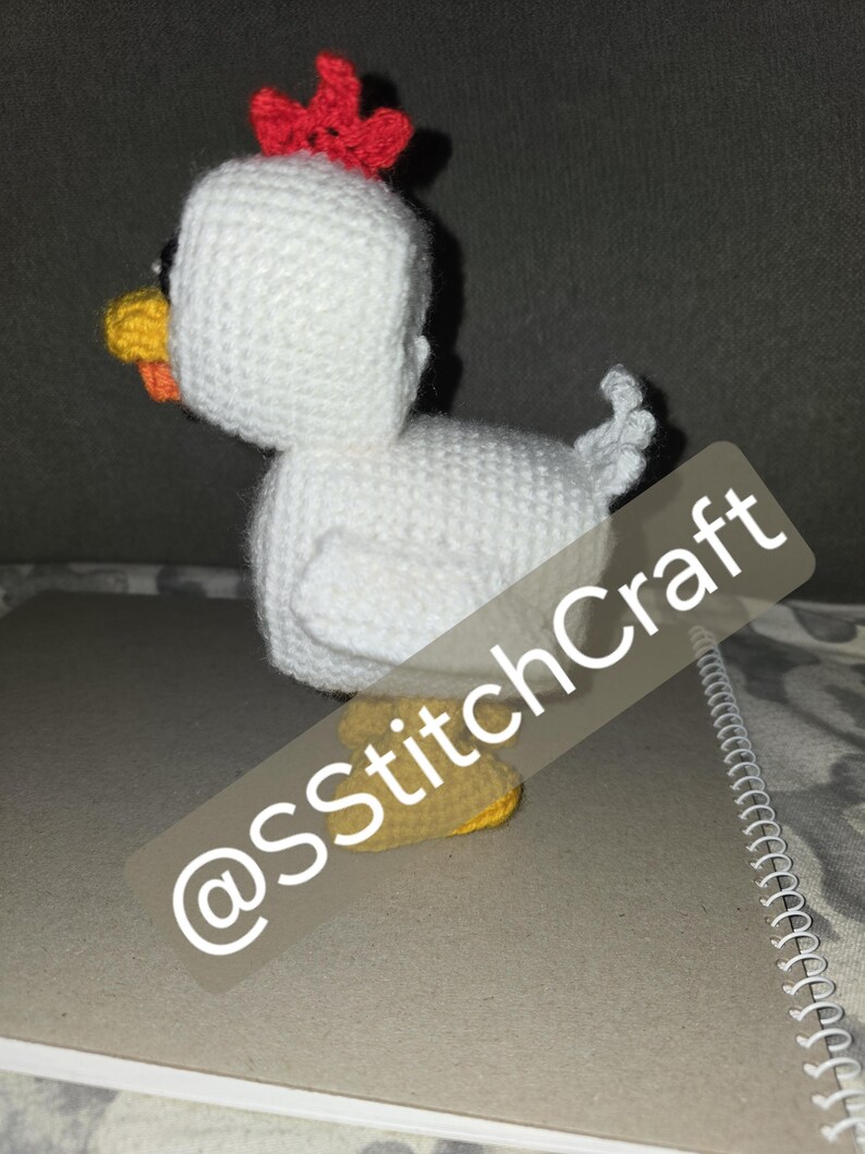 Crochet PATTERN: Cubed Chicken - Etsy