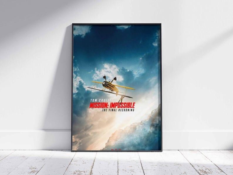 Mission Impossible - the Final Reckoning (2025) Movie Poster - Etsy