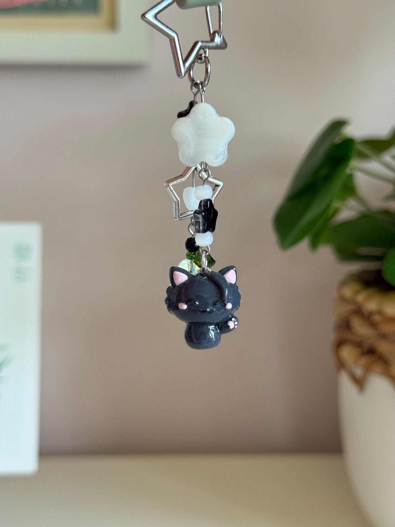 JJK Gojo and Geto Cat Polymer Clay Keychains - Etsy