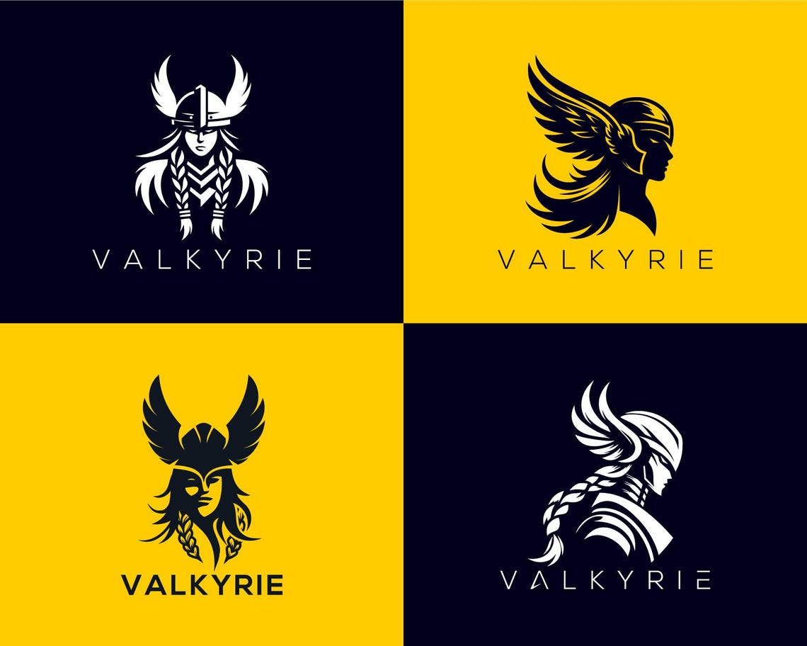 Valkyrie Custom Logo Design | Professional Branding for Businesses ...