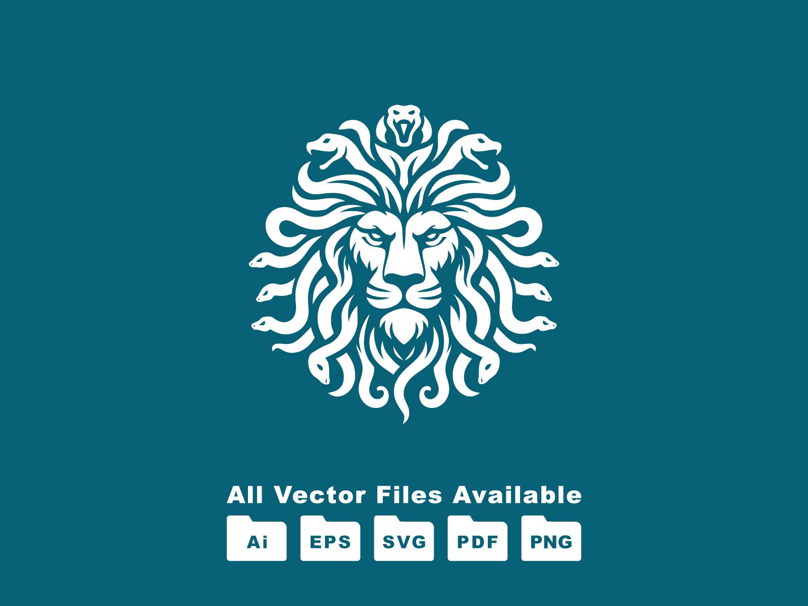 Medusa Vector Logo for Sale! - Etsy