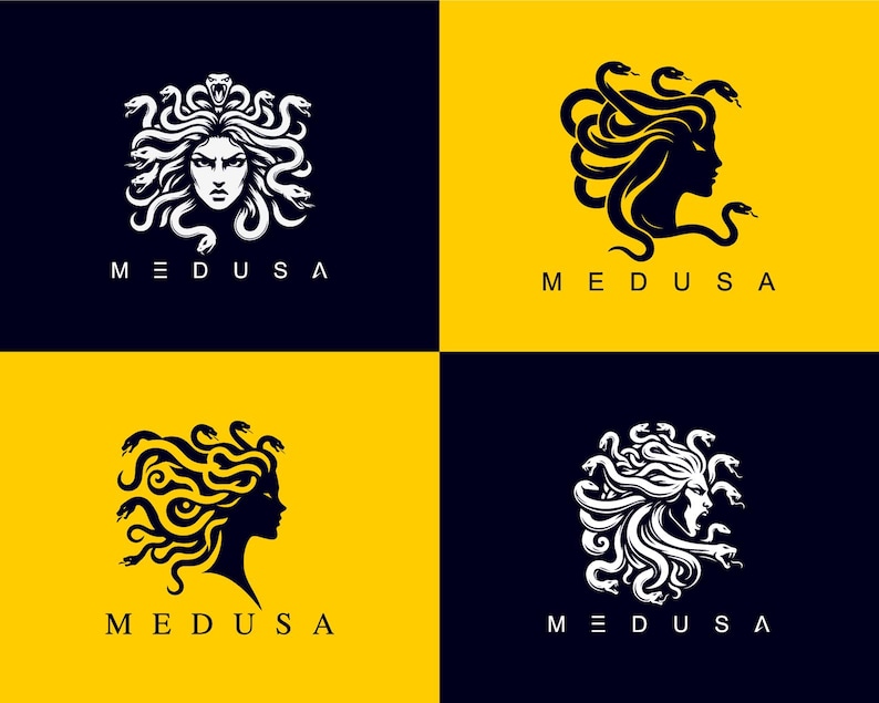 Medusa Custom Logo Design | Professional Branding for Businesses ...