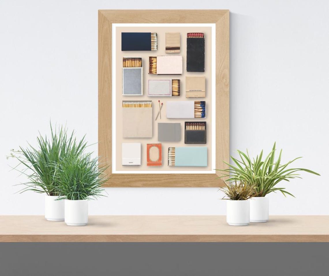 VINTAGE MATCHBOX ART, Customizable Matchbooks, Gifts for Boyfriend ...