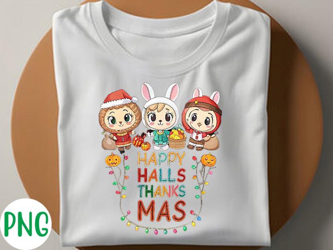 Labubu Holiday Cheer Designs PNG - Etsy