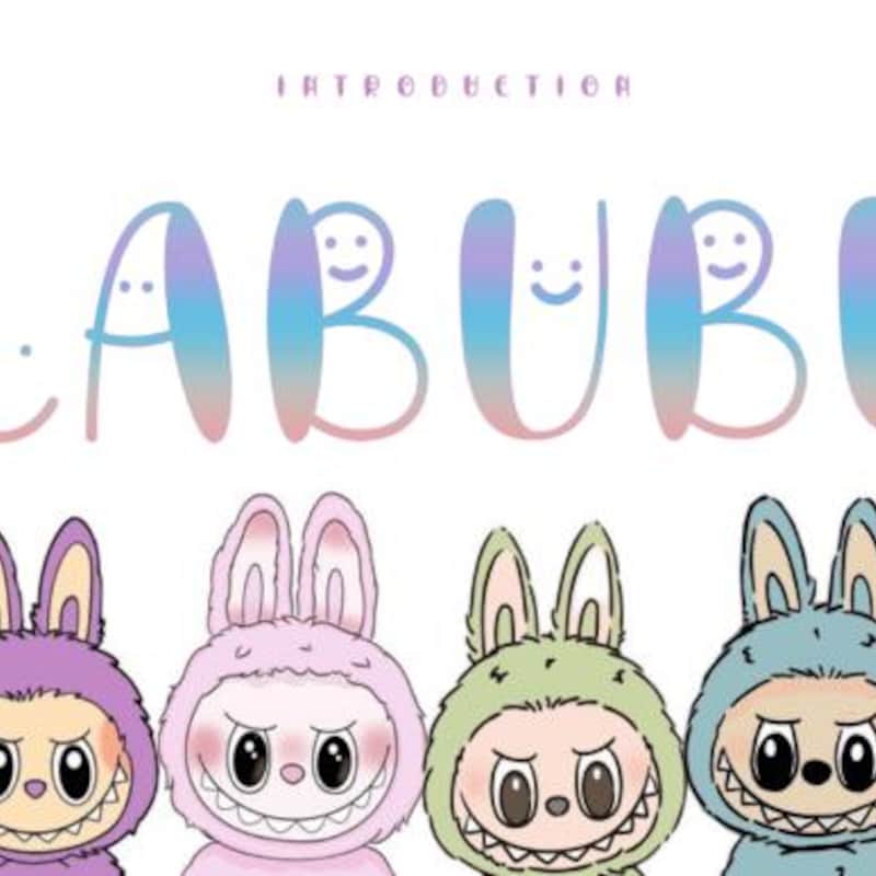 Labubu Font - Etsy