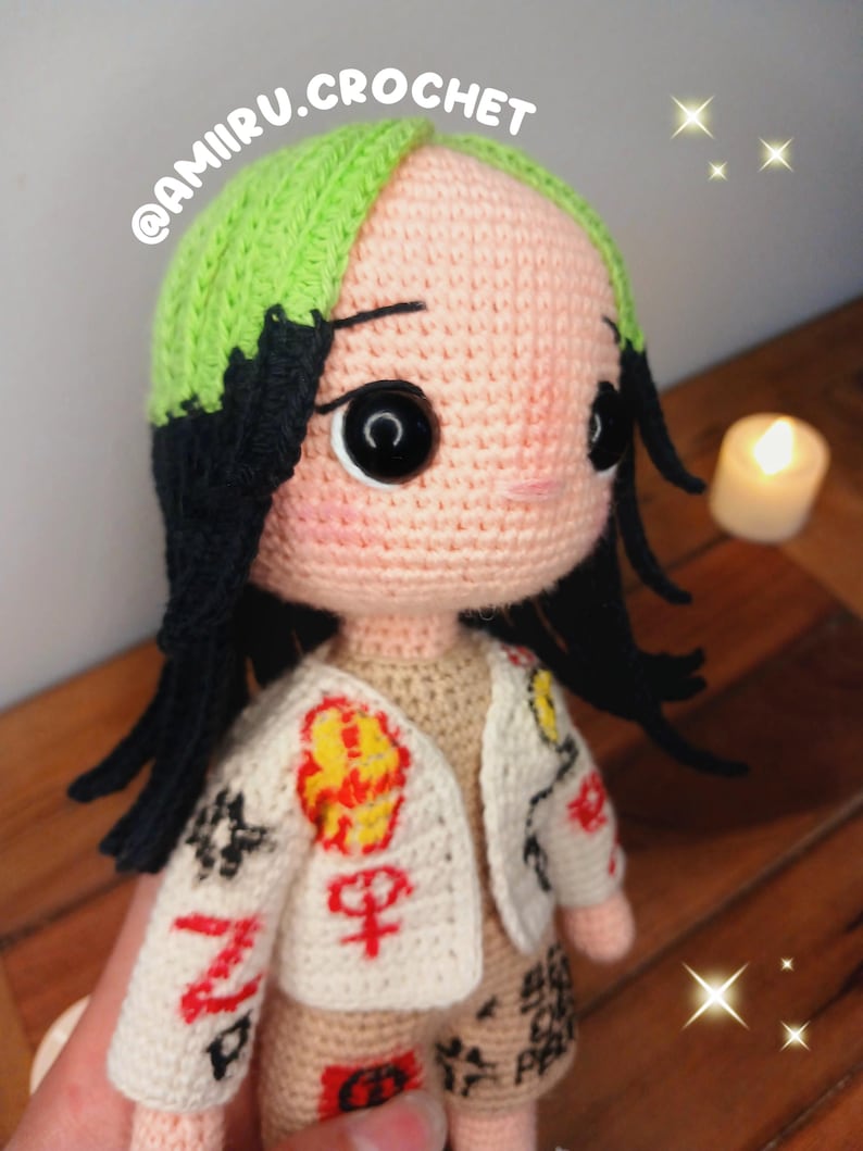Patron Billie Eilish - Inglés - Etsy