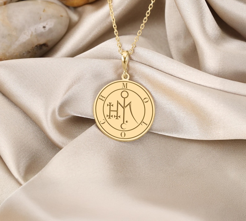 Moloch Sigil Pendant Necklace - Etsy