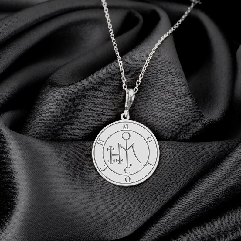 Moloch Sigil Pendant Necklace - Etsy