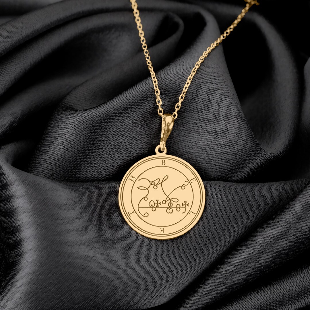Beleth Sigil Pendant: Goetia King Amulet - Occult Talisman - Etsy