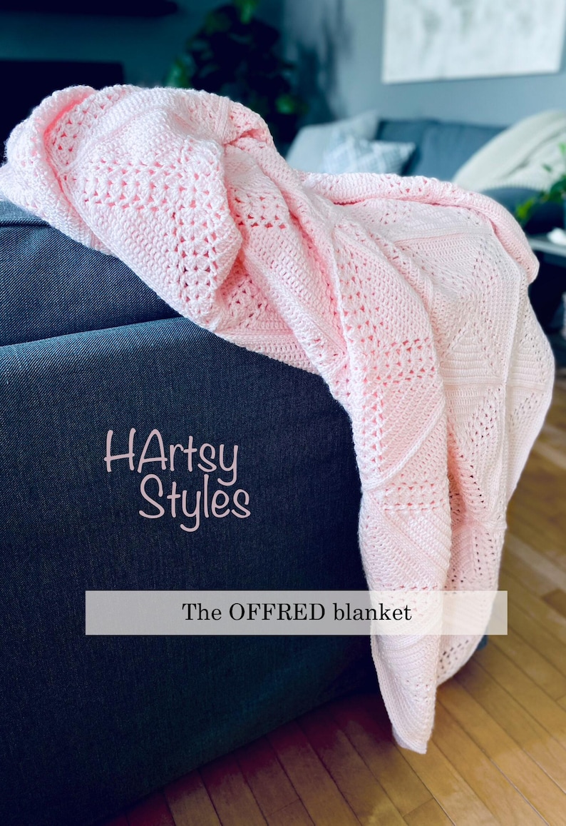CROCHET PATTERN: Modern Minimalist Granny Square Blanket, Easy Boho ...