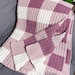 CROCHET PATTERN: Easy Plaid Blanket, Checkered Afghan (PDF Download ...
