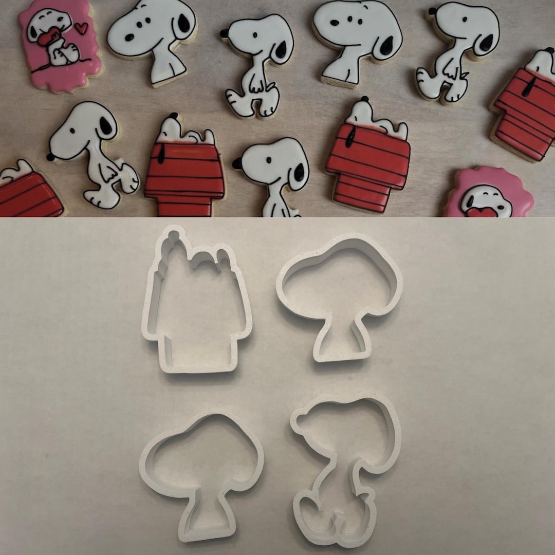 4pc Cute Puppy Cookie Cutters With Different Poses - Etsy
