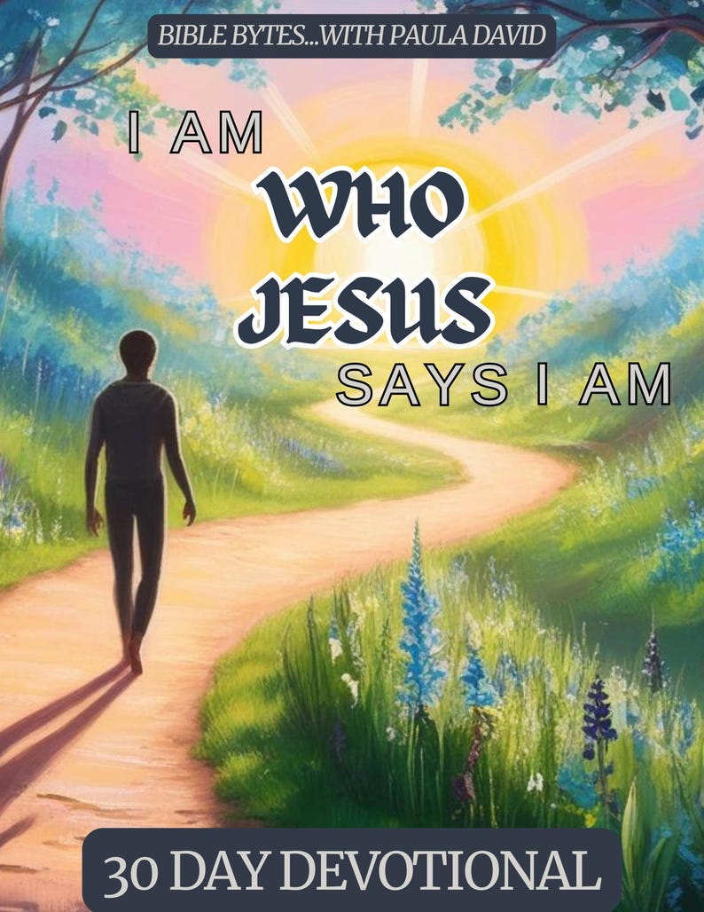 Devotional/prayer Card SET-I Am Who Jesus Says I Am - Etsy