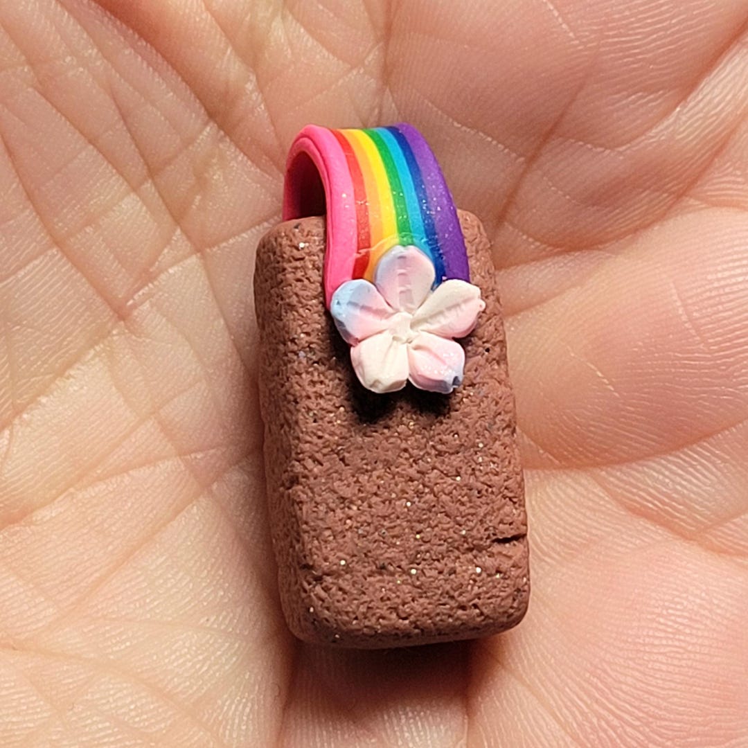 Fancy Pride Brick - Trans Pride - Brick Pendant- 8- Stripe - Flower ...