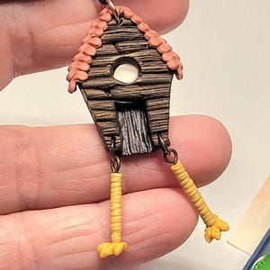 Baba Yaga House - Chicken Leg House - Hut - Earrings - Mad Dash Studio ...