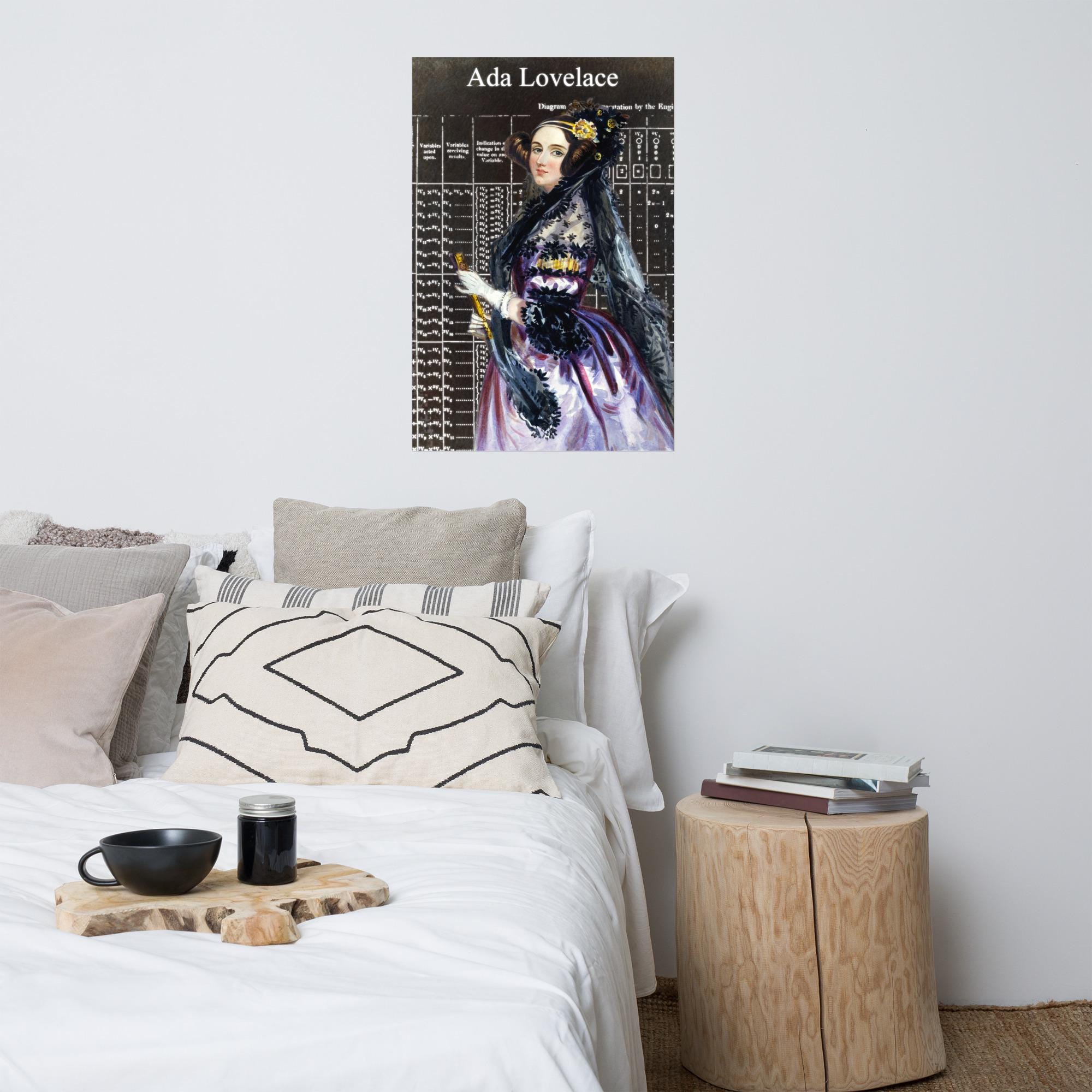 Ada Lovelace Poster — Computer Science Art Print | Women in STEM Gift ...