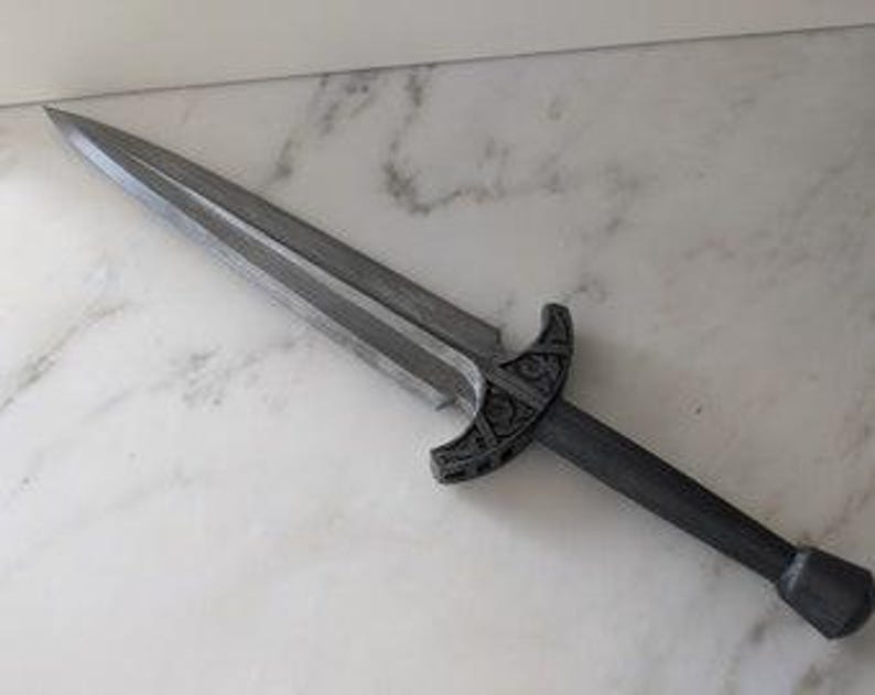 Skyrim Inspired Steel Dagger Replica Cosplay Prop - Etsy