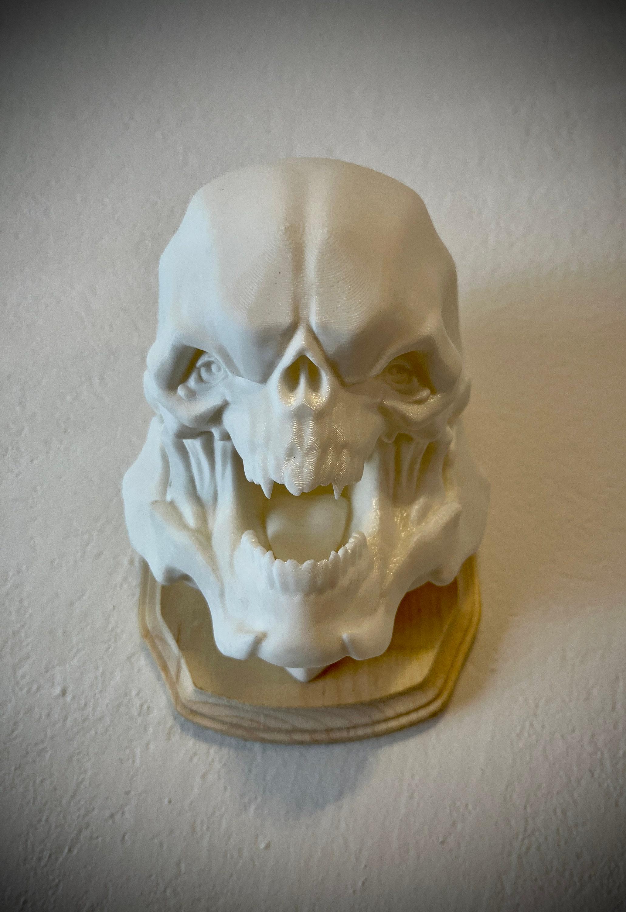 Doom Eternal Hell Knight Inspired Wall Trophy Lamp to Decorate Your ...