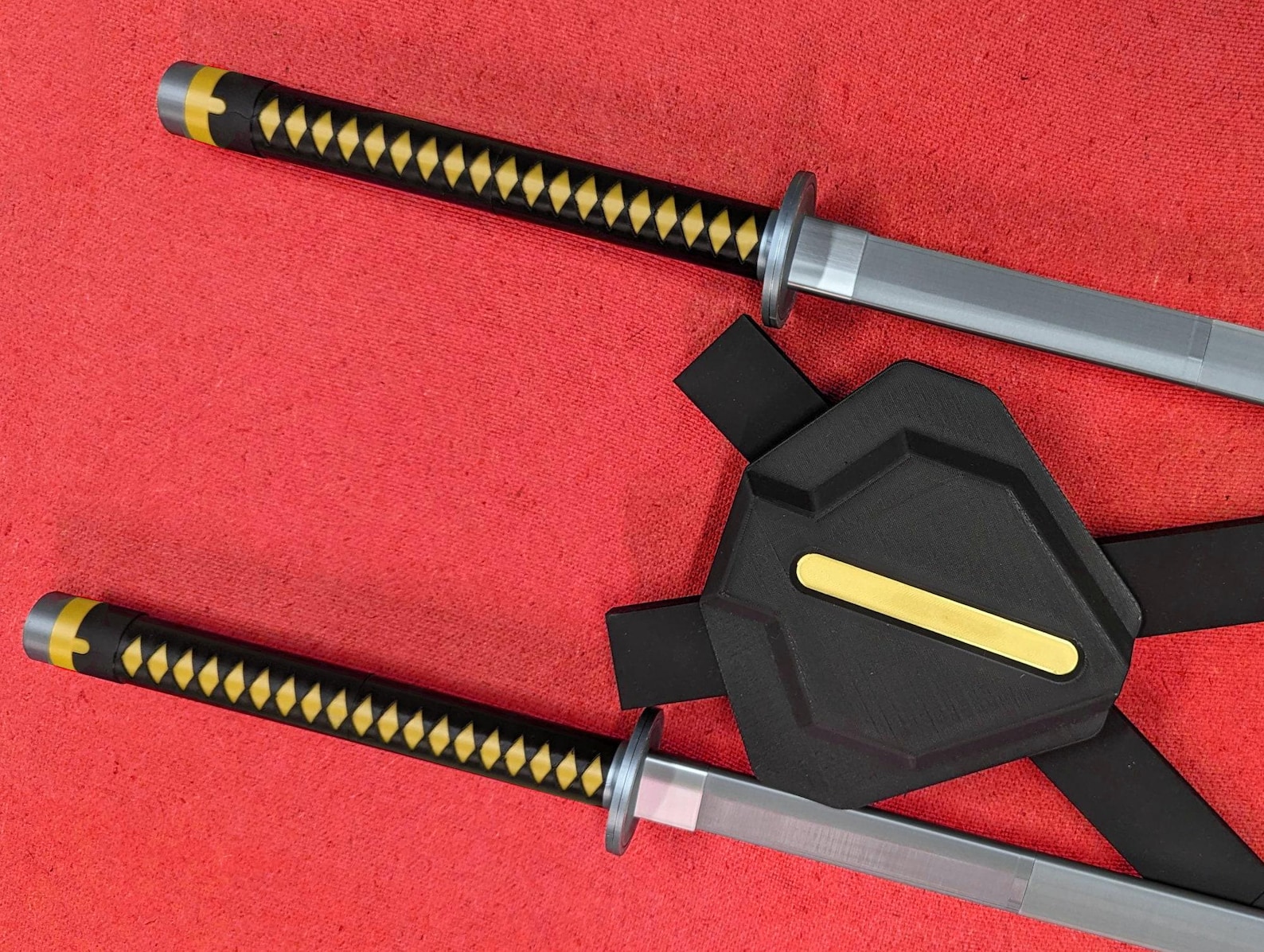 3D Printed Deadpool Vs Wolverine Swords and Backpack Scabbards - Etsy