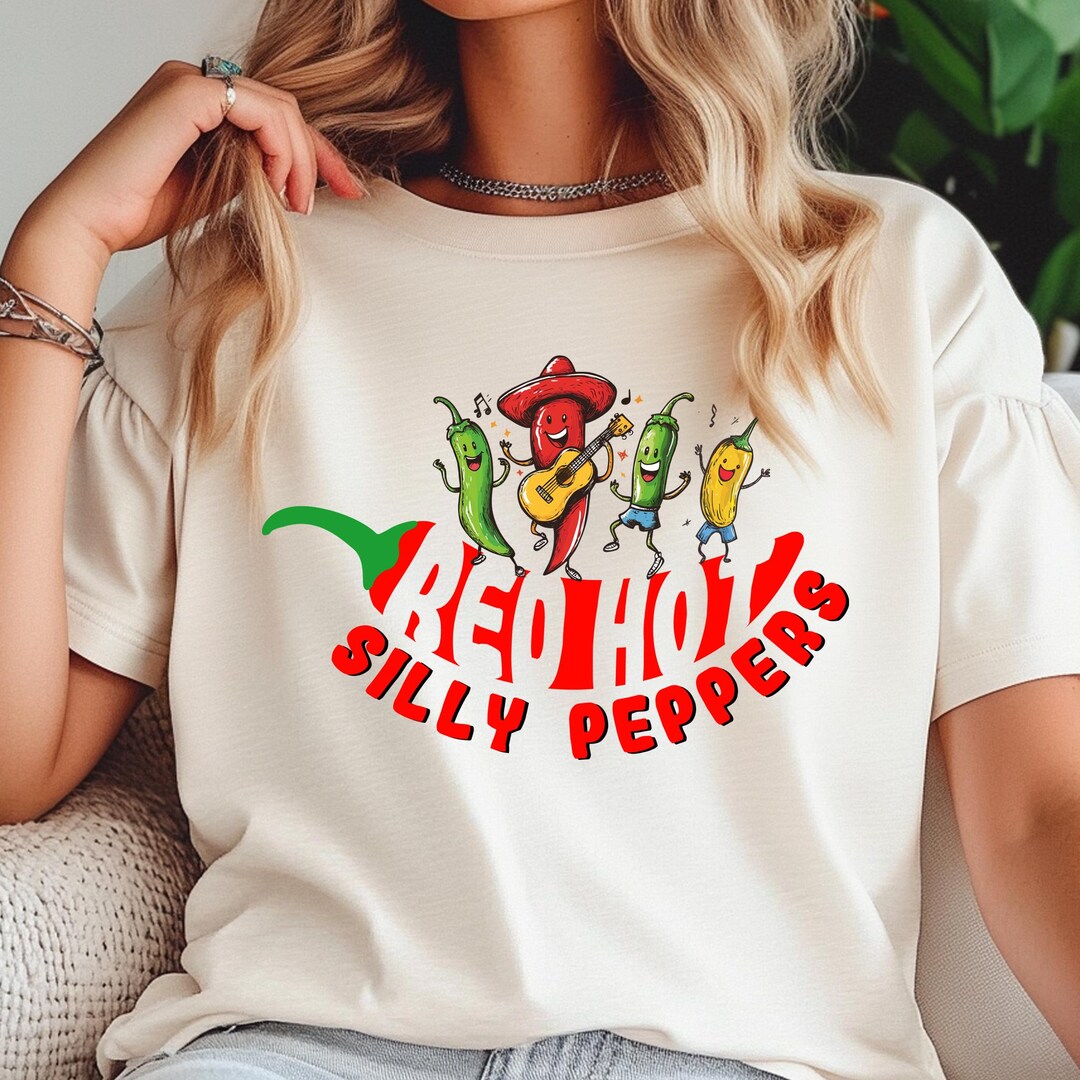 Red Hot Silly Peppers Png, Funny Parody Png, Funny Chili Pepper Png ...
