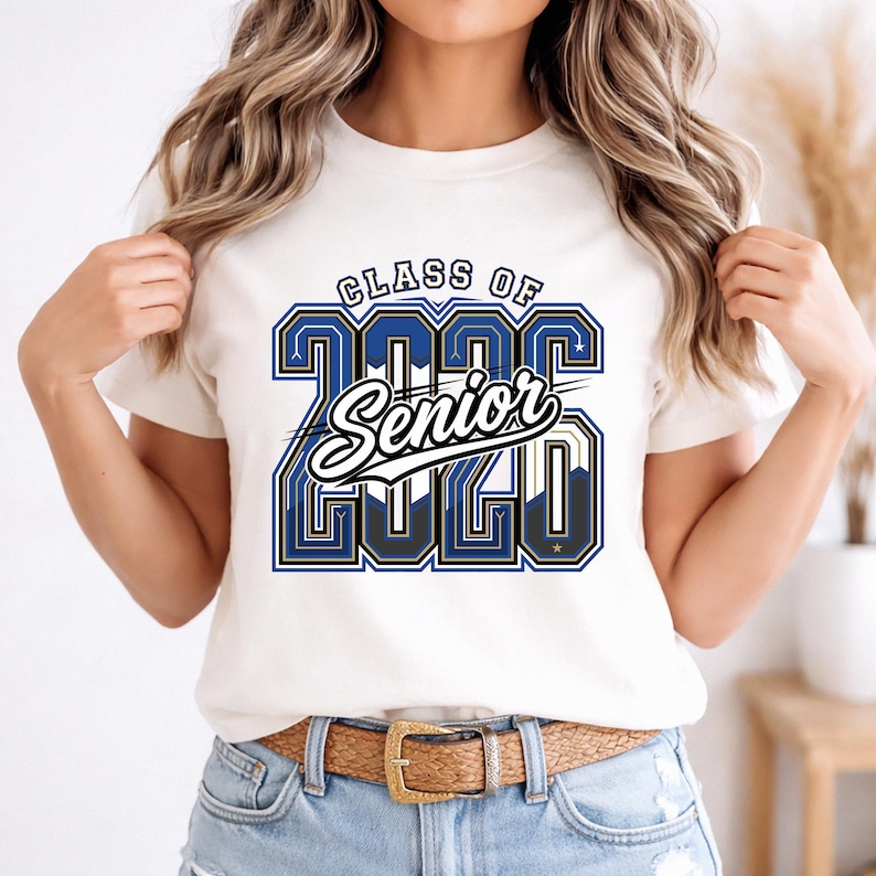 Graduation SVG PNG Bundle 2026, Class of 2026 SVG, Senior 2026 Shirt ...