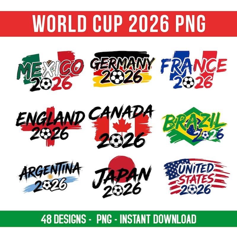 World Cup Face Paint - Etsy