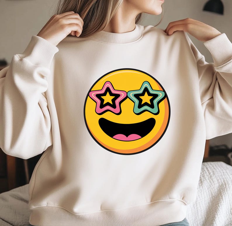 Smiley PNG, Distressed Smiley Png Bundle, Smile Retro Happy Flowers Png ...