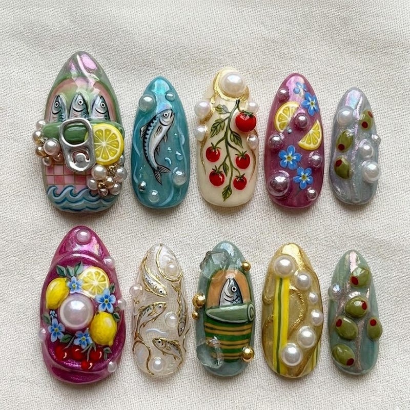Sardine Nails - Etsy